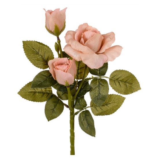 HASTE ROSA X3 CHÁ OUTONO 20X34CM - GRILLO 52758 - Grillo Home Decor